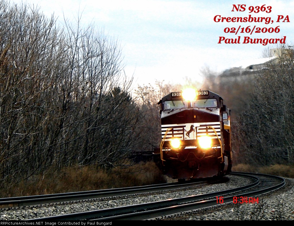 NS 9363 C40-9W 02/16/2006